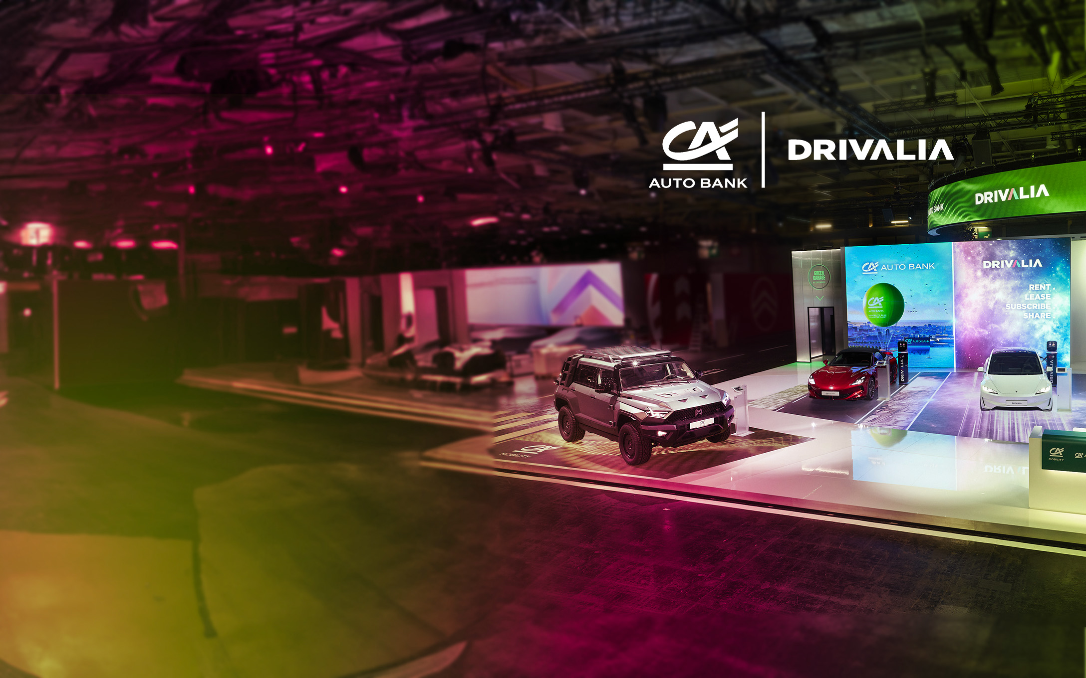 Mondial de l'Automobile : Crédit Agricole Auto Bank et Drivalia ...